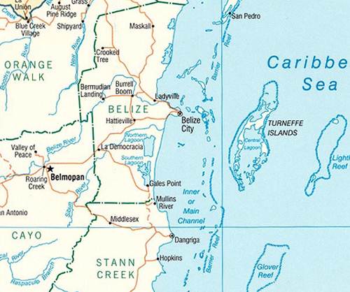 Información turística de Belice : Viaje a América